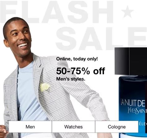 Macys Flash Sale 50 75 Off Mens Clothing Watches And Colognes