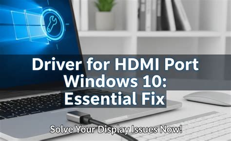 Driver For Hdmi Port Windows 10 Essential Fix Wingeek