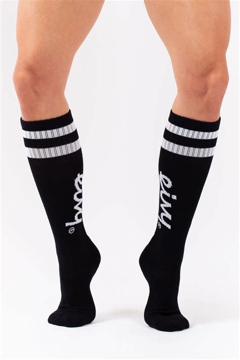 Cheerleader Wool Socks Black Cheerleader Wool Socks Black