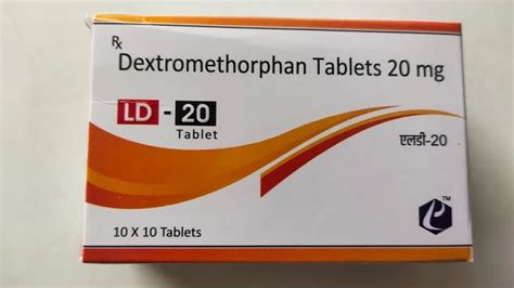 Dextromethorphan Tablets 20 Mg At ₹ 44strip Odhav Ahmedabad Id