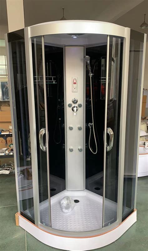 Computer Electric Panel Shower Room With Abs Tray Shower Cabin And