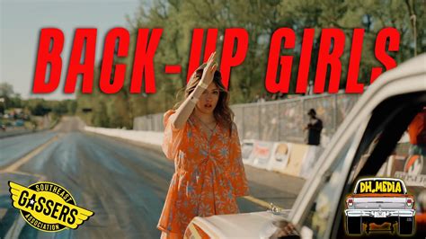 Backup Girls A Nod To Nostalgic Drag Racing Traditions Youtube
