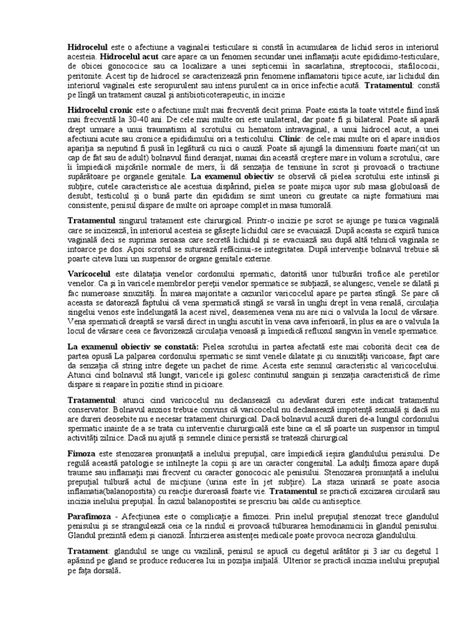 Varicocel Hidrocel Parafimoza Fimoza Pdf