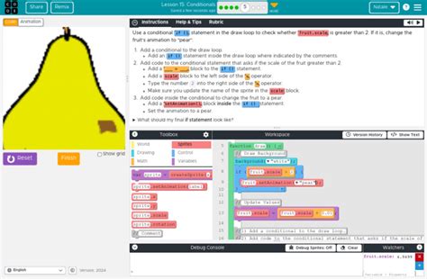 Conditionals 5 Unit 3 Interactive Animations And Games 24 25