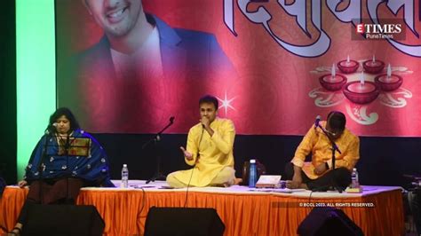 Hrishikesh Ranade Performed His Maiden Hindi Song Entertainment Times Of India Videos