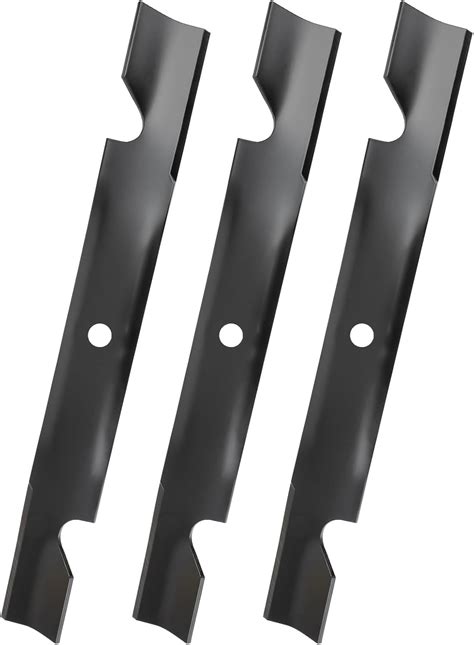 115 9650 03 Notched High Lift Blades For 54 Mower Deck