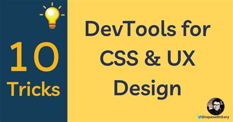 10 Devtools Tricks To Help You With Css And Ux Design Rlearnjavascript