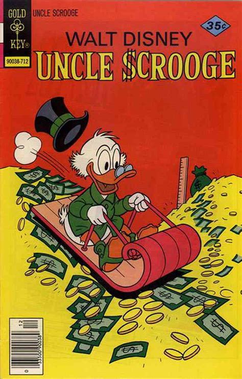 Uncle Scrooge Walt Disney 147 Vg Gold Key Low Grade Comic