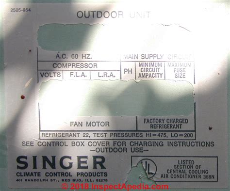Ac Compressor Amperage Chart At Imogen Repin Blog