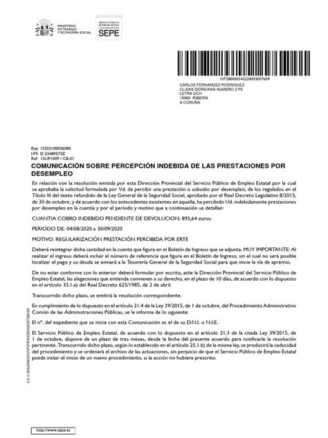 Docnotif0 Spee Comunicaciones901159601037920582909221664451107247224cobr Pdf Gobierno