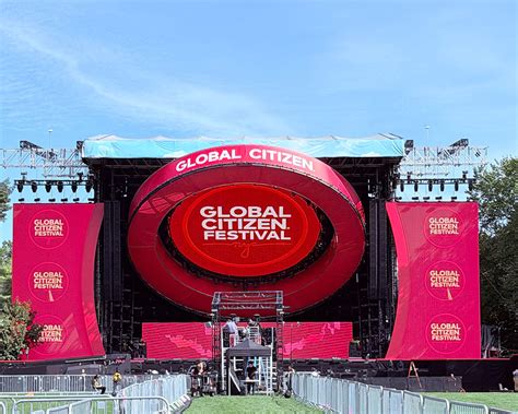 Concert Stuff Group Brings Stage And Event Solutions For Global Citizen