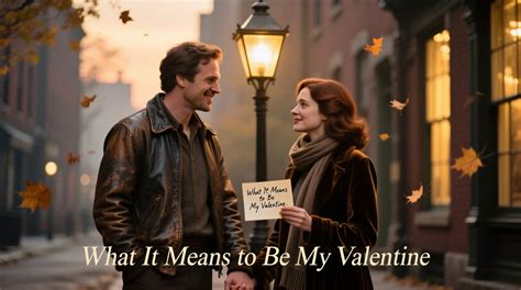 What It Means To Be My Valentine Love Commitment And Meaning