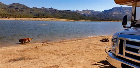 Bartlett Flat Shoreline Area Campground Rio Verde Arizona Womo