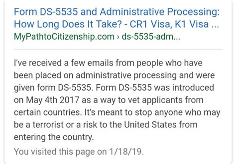 Form Ds 5535 Supplemental Questions For Visa Applicants Page 206