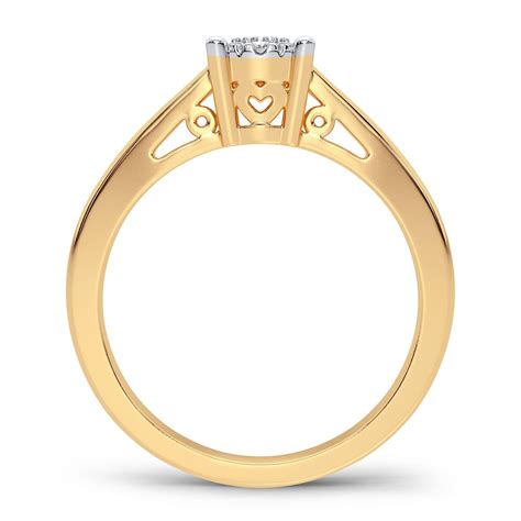 10k 010ct Diamond Ring Unclaimed Diamonds