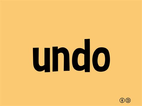 Undo