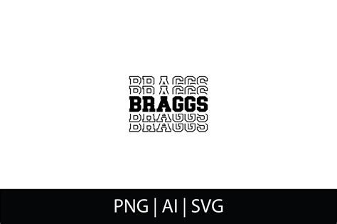 Stacked Braggs Graphic By A Crafty Dad · Creative Fabrica