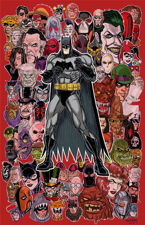Batman Villains By Terrymelanconjr On Deviantart