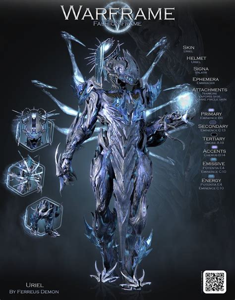 Uriel Fashion Frame Series Warframe Warframecaptura