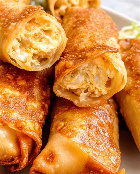 Crab Cake Egg Rolls