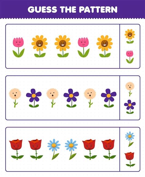 Flower Worksheet Images Free Download On Freepik