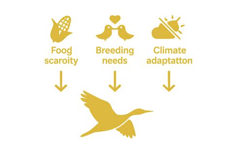 Migratory Bird Display Of Top Migration Triggers
