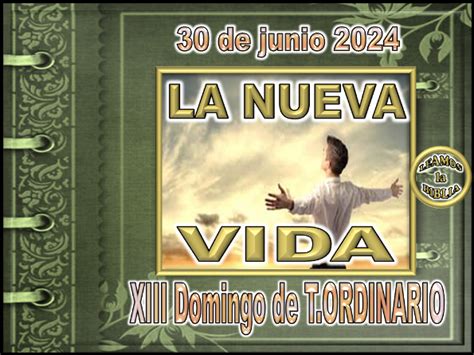 Leamos La Biblia Domingo 13 De Tiempo Ordinario 30 06 2024 Ciclo B