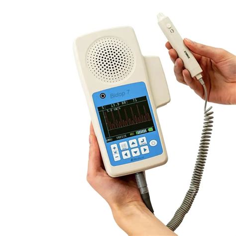 Doppler Bidireccional Con Pantalla A Color Y Batería Incluye Sonda De 8 Mh