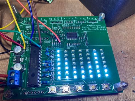 Tda7419 Project Bluetooth Spectrum Analyzer Bass Mid Treble Volume