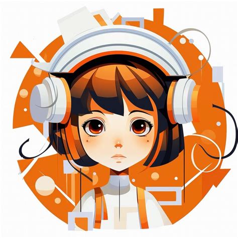 Premium Ai Image Cute Girl Illustration Premium Ai Image Cute Girl Illustration