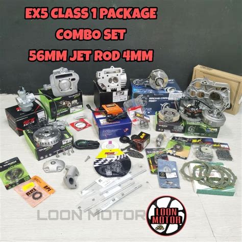 Ex5 Class 1 Engine Combo Spec 56mm Jet Rod 4mm Shopee Malaysia