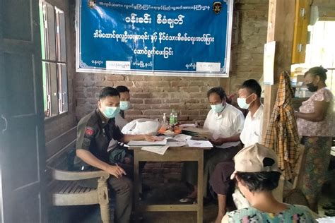 ကံမမြို့နယ်တွင် ပန်းခင်းစီမံချက်ဖြင့် အိမ်ထောင်စုစာရင်းနှင့် နိုင