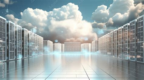 Cloud Infrastructure Images Depict The Integration Of Cloud Computing Resources Such As