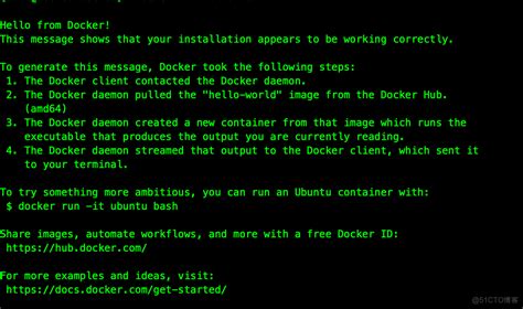 Docker Run运行报错 Docker Run Hello World 报错mob6454cc673226的技术博客51cto博客