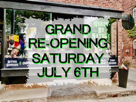 Nerdy By Nature Grand Re Opening 99 Ferry St Downtown Troy Ny 6
