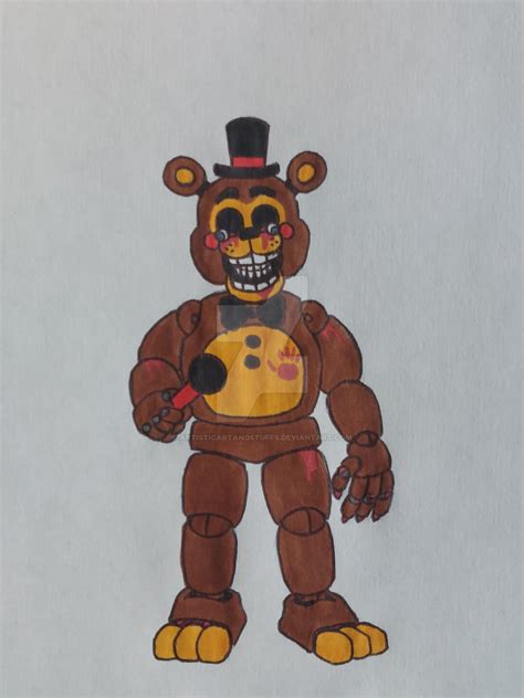 Stuffed Toy Freddy By Artisticartandstuffs On Deviantart