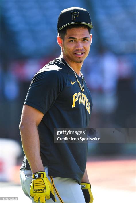 Pittsburgh Pirates Catcher Endy Rodriguez Looks On During Batting News Photo Getty Images