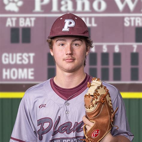 8 Oliver Chewning Head Plano Wildcats Baseball