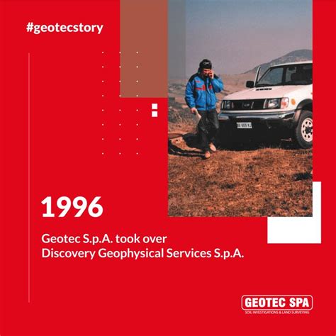 Geotec Spa On Linkedin Surveying Drilling Geophysical Geotec