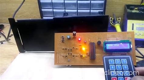 Password Protection Using Pic Microcontroller Youtube