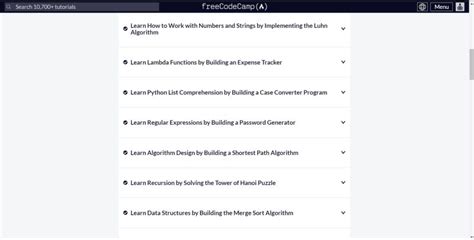 Freecodecamp Challenges Datastructures Algorithms Python Ridwanur Rahman
