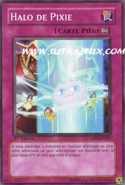 Carte Yu Gi Oh Halo De Pixie Anpr Fr065