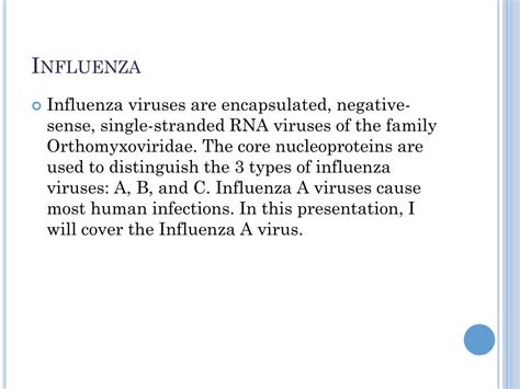 Ppt Influenza Powerpoint Presentation Free Download Id5892346