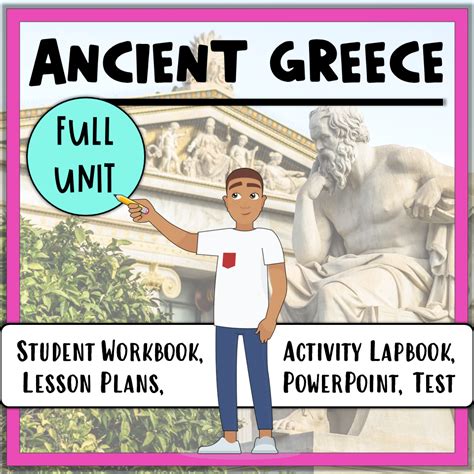 Ancient Greece Unit Bundle Reading Passages Activities Powerpoint