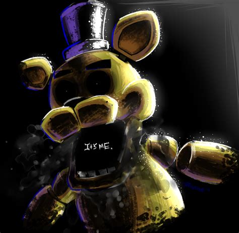 Fnaf Golden Freddy Drawing At Sasarchitectblog Blog