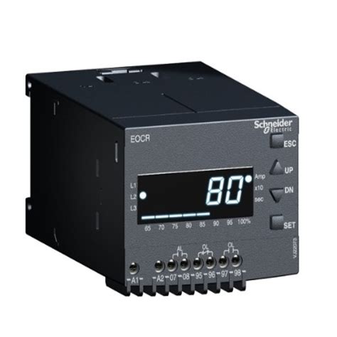 Schneider Eocr 3ez 80auh 80a Electronic Overcurrent Relay 100 240v Ol Gr E Hole Ebay