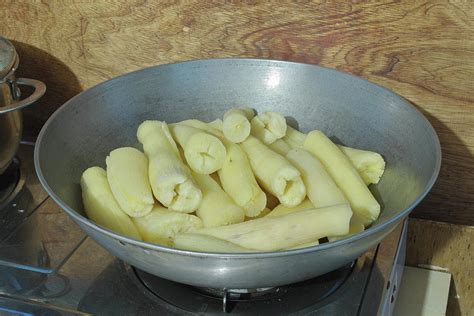 Cassava Cooked In The Pan Photograph By Felix E Rendon Fine Art America