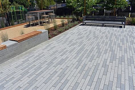 Narrow Modular Pavers Concrete Pavers