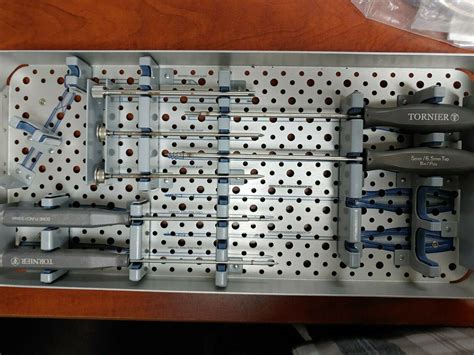 Tornier Orthopedic Bone Punch Set In Tray Ebay