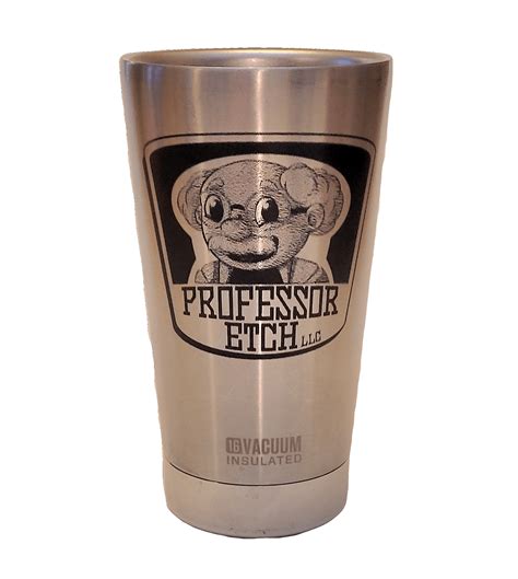 Stainless Steel Laser Marking Professor Etch